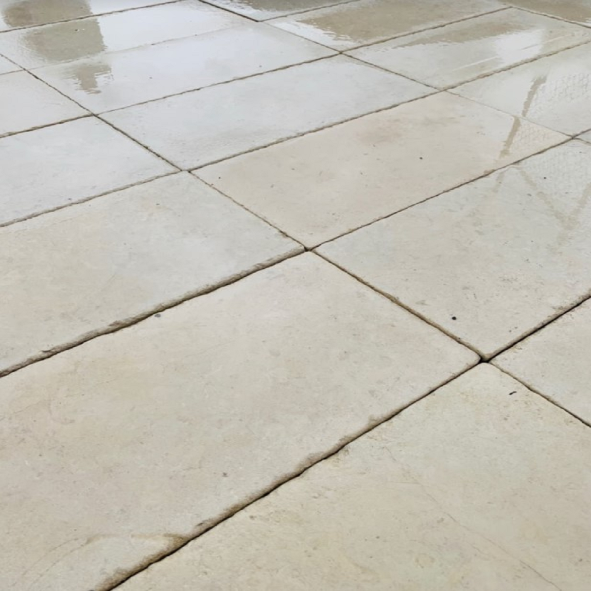 Ivory Limestone Honed Tumbled Paver - Econaturetile onlineshop