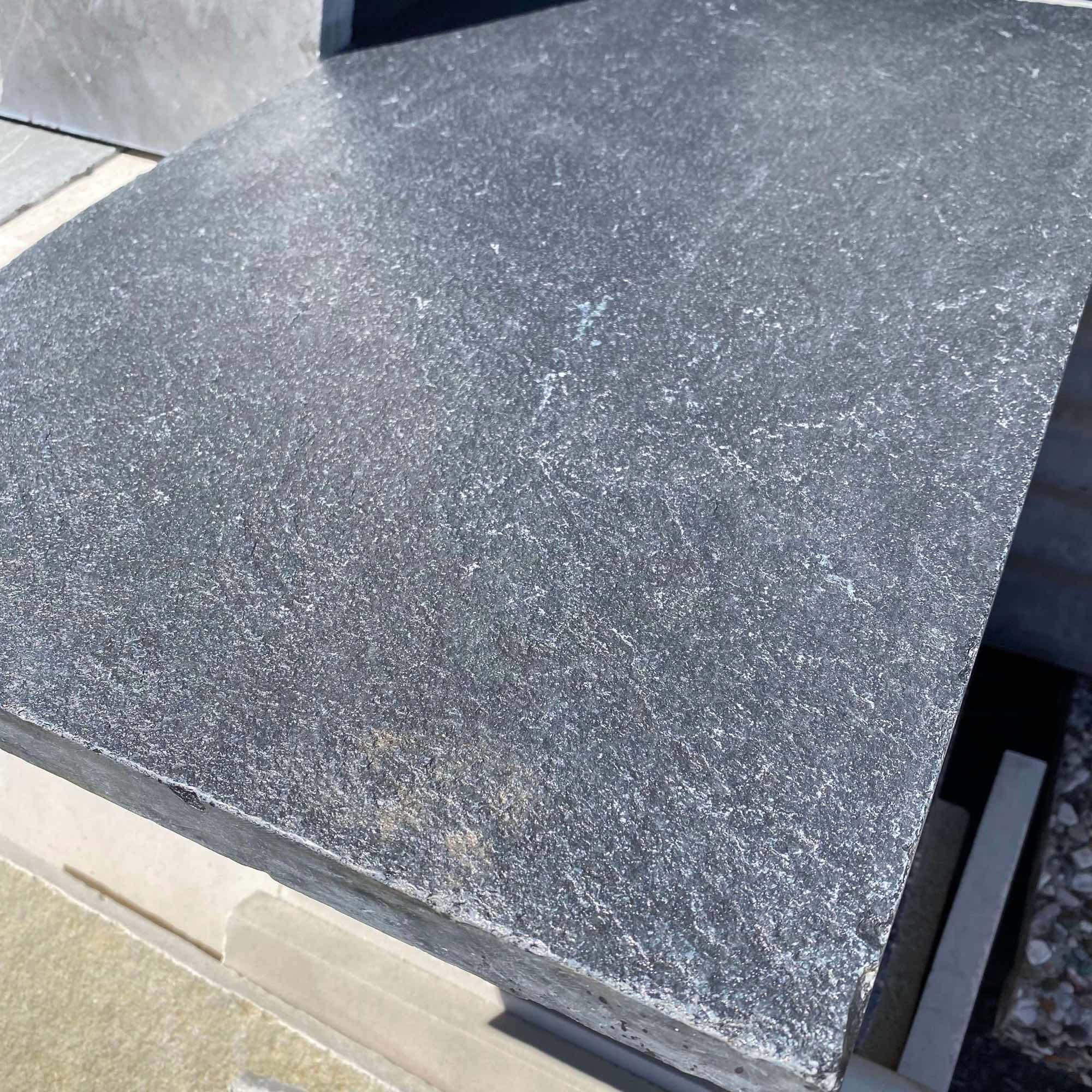 Black Limestone Natural Split Paver - Econaturetile onlineshop